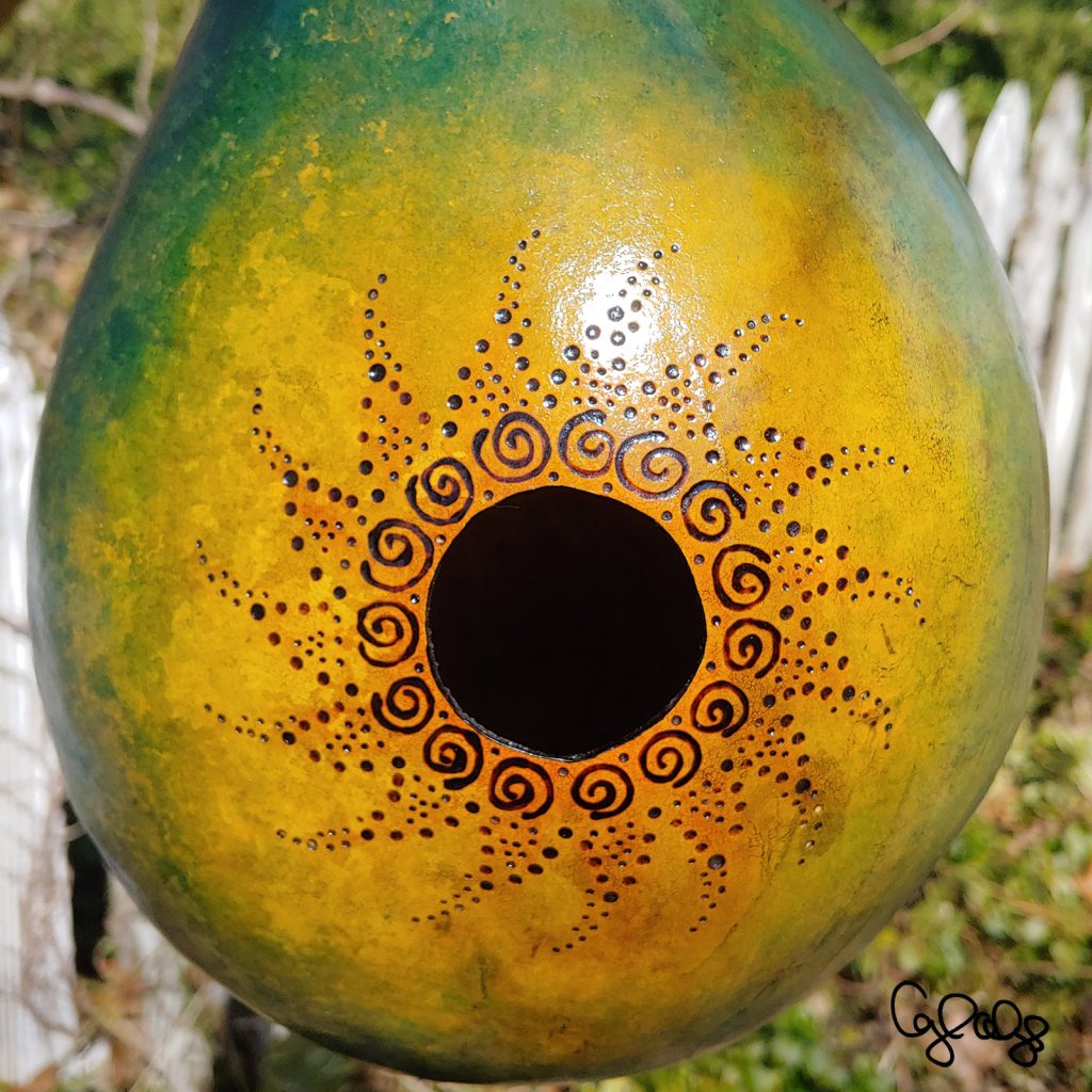 Gourd Art by CarylAlys.com